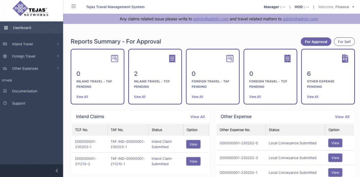 Travel Management System - Madgeek