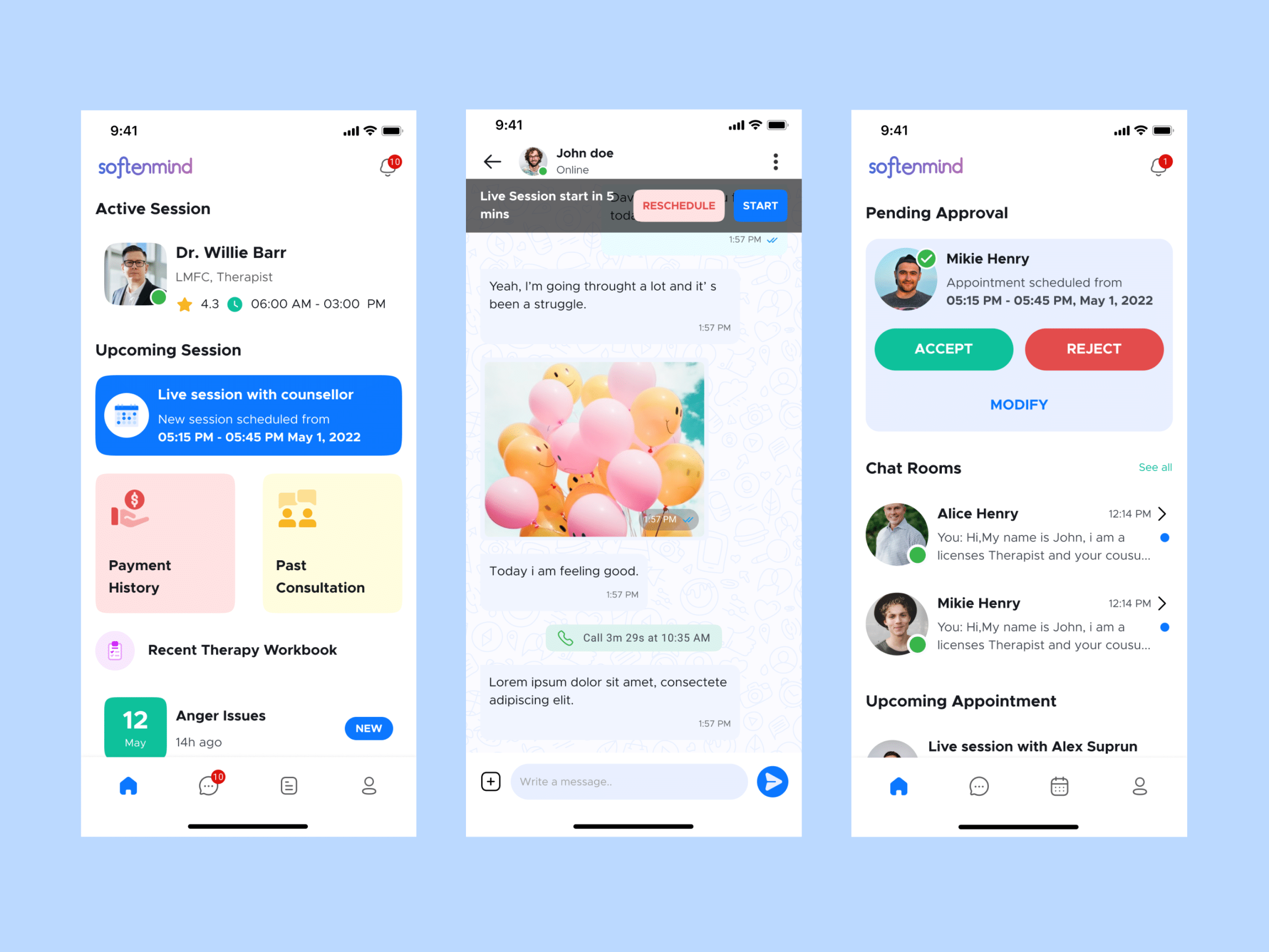Mental Health & Wellness App - Madgeek